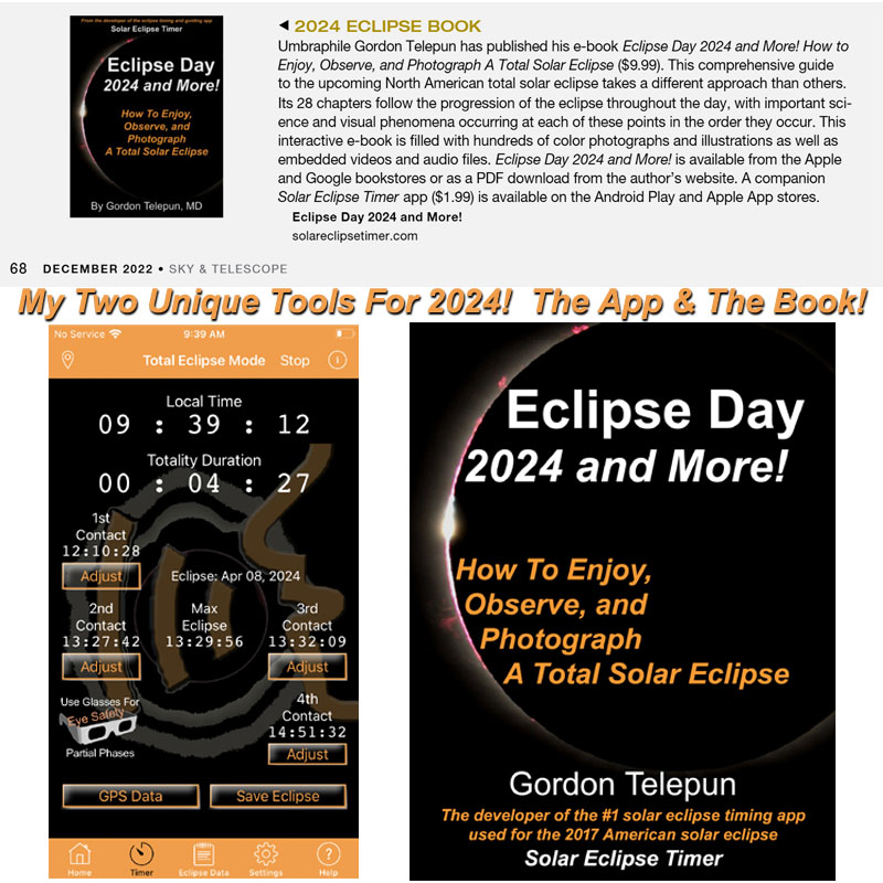 Solar Eclipse Timer App